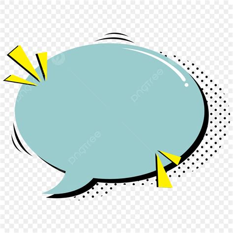 Colorful Speech Bubble Clipart Transparent Background Speech Bubble