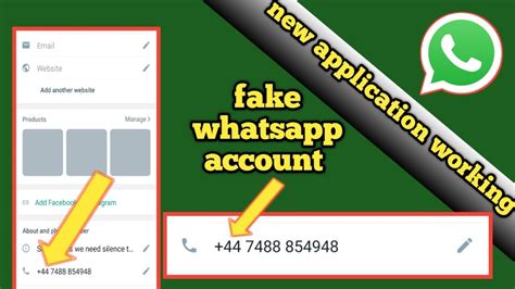 How To Create Fake Whatsapp With Fake Number Fake Whatsapp Account