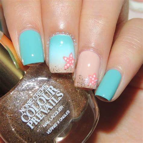 15 Beautiful Under The Sea Inspired Nail Art Ideas