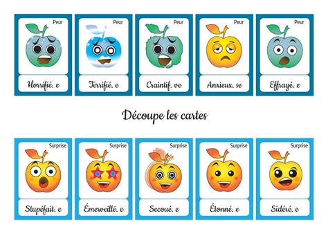 Cartes Des Emotions