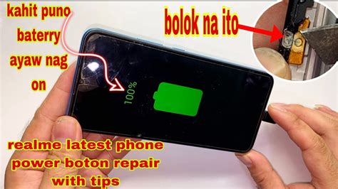 Realme C Power Boton Repair With Tips Sa Dulo Best Tricks Wla