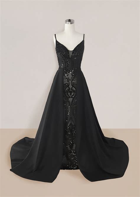 Vestido De Noche Largo Talla 2 Mod VL10151N New Name