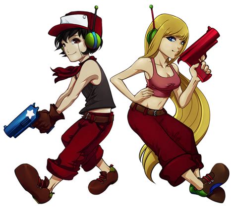 Curly Brace And Quote Doukutsu Monogatari Drawn By Suguro Danbooru