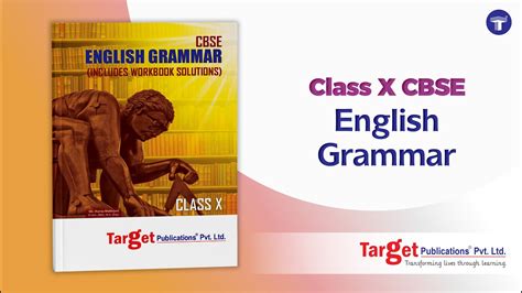 Cbse Class English Grammar Notes Book Youtube