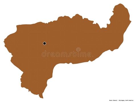 Boaco Department Republic Of Nicaragua Departments Of Nicaragua Map