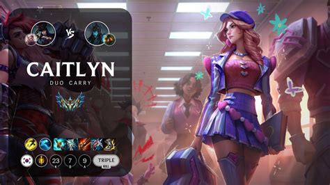 Caitlyn ADC Vs Kalista KR Challenger Patch 13 23 YouTube