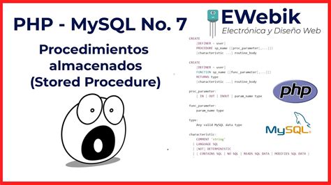 Mysql Php Desde Cero Create Procedure C Mo Crear