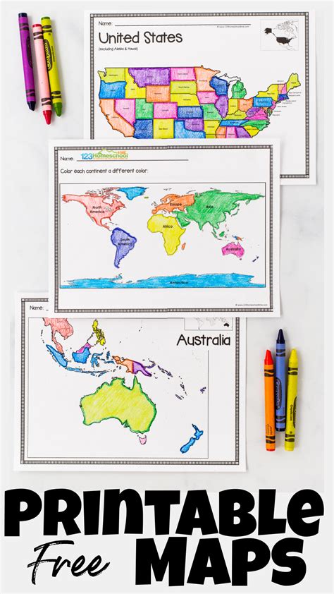 Set Of FREE Printable World Map Choices With Blank Maps And Labeled