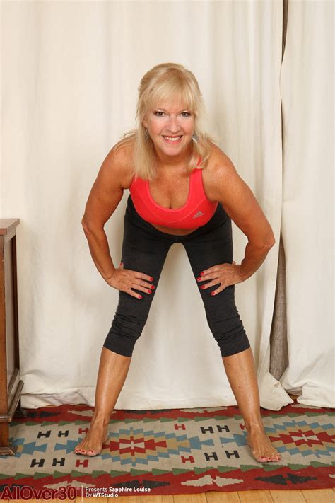 Sapphire Louise Stretching In To The Nude All Over 30