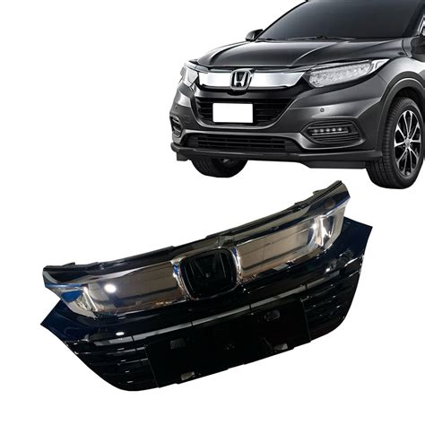 Grade Hyundai HRV 2019 2020 2021 Black Piano Friso Cromado