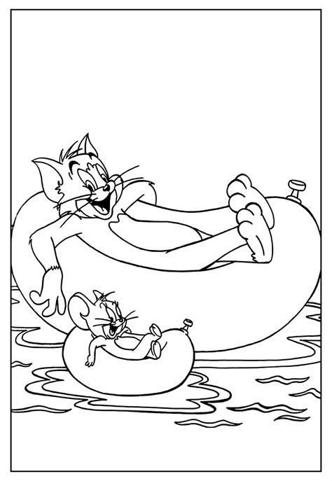 Desenhos De Tom E Jerry Para Colorir Bora Colorir