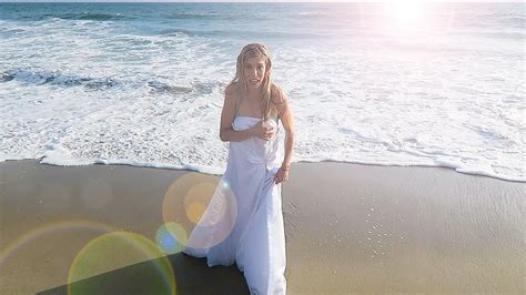 EPIC DARE WIFE JUMPS IN THE OCEAN IN WEDDING DRESS DAY 94 YouTube