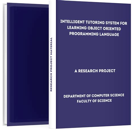 intelligent tutoring system for learning object oriented programming