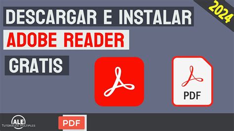Como Descargar E Instalar Adobe Acrobat Reader Gratis INSTALAR PDF