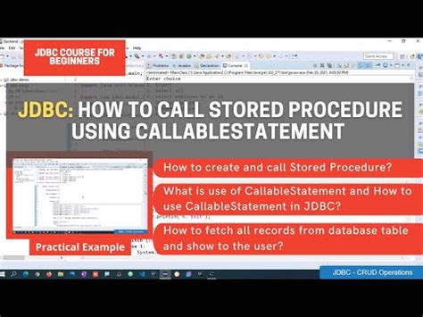 How To Call Stored Procedure With Without Parameter Using
