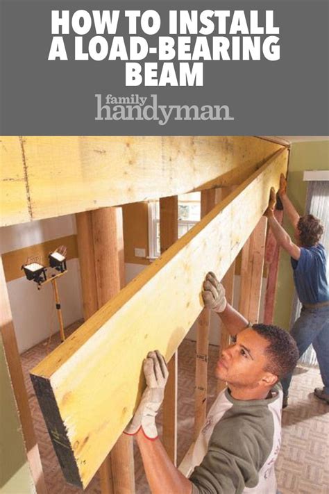 Installing A Load Bearing Beam Artofit