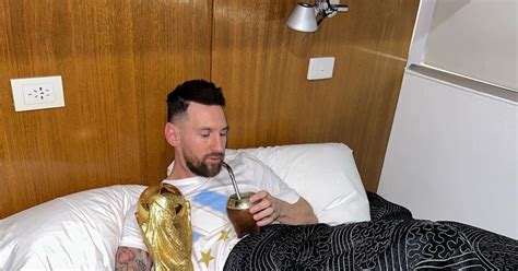 Viral Lionel Messi y un guiño a la Copa del Mundo en su nuevo set de mate