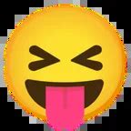 Squinting Face With Tongue Emoji Detail Searchemoji