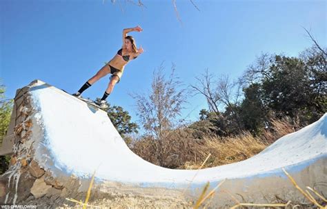 Naked Skateboard Girl Telegraph
