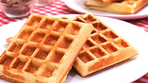 Arriba Imagen Receta Para Hacer Waffles Belgas Abzlocal Mx