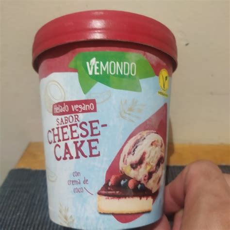 Vemondo Helado Vegano Sabor Cheese Cake Review Abillion