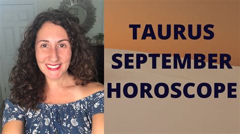 Taurus September Horoscope Rethinking Love YouTube