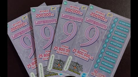 Zdrapki Lotto Czwartkowy Draping Premierka Lawendowe Youtube