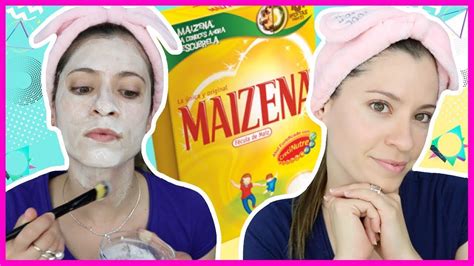 MASCARILLAS DE MAIZENA PARA ACLARAR TU ROSTRO PIEL SIN MANCHAS
