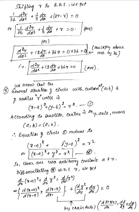 [solved] 1 eliminate the arbitrary constants on the given equation c1 course hero