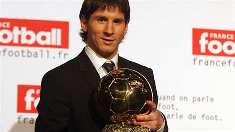Los 7 Balones De Oro De Messi Antes De Convertirse En La Octava