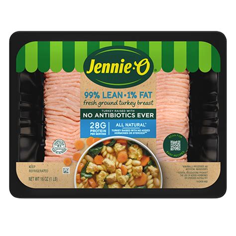 Extra Lean Ground Turkey Breast No Antibiotics JENNIE O Product