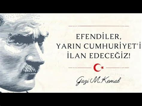 CUMHURİYET BAYRAMIMIZ IN 100 YILI KUTLU OLSUN ATATÜRK ÜN