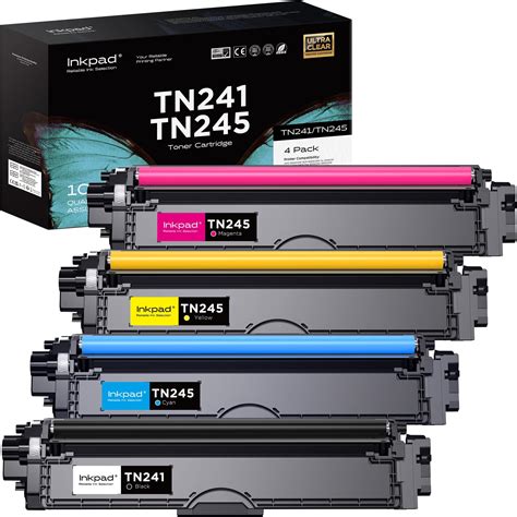 CMYBabee TN241 Toner Kompatible für Brother TN242 TN241 TN246 TN245 für