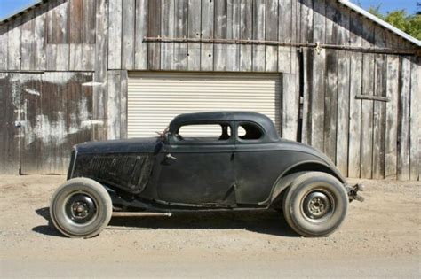Ford Window Coupe Traditional Hot Rod Rat Rod Chopped Scta Trog