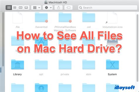 How To Hide Files And Folders On Mac Step By Step