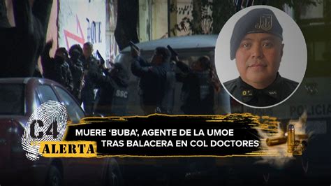 Así fue la balacera en la Doctores que dejó a un policía de élite