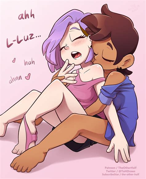 Luz And Amity Comic By Sirravenmacbeth On Deviantart Draw The Squad A