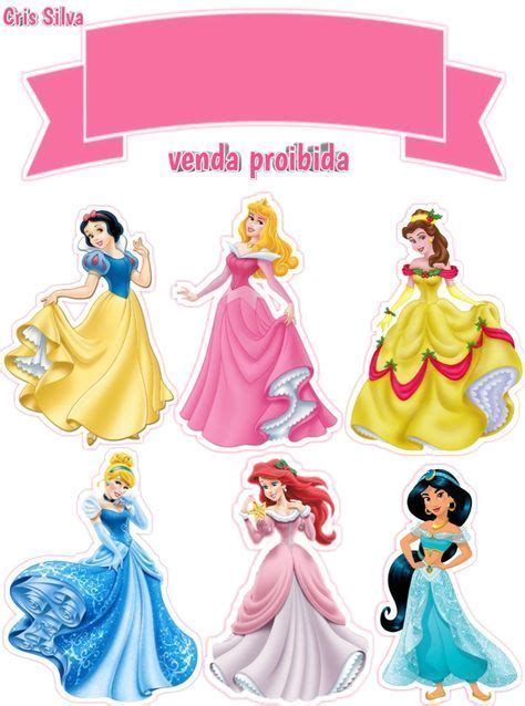 Topo De Bolo Princesas Da Disney Disney Princess Cake Topper Princess