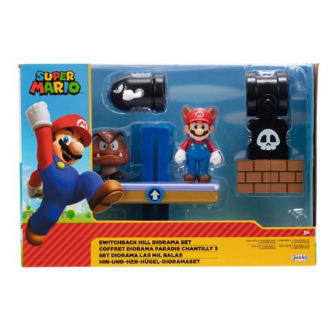 Super Mario Diorama Set Switchback Hill 1 Fyndiq