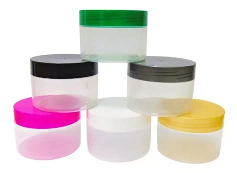 25 Potes 250g Vazio Ideal Para Cremes Pomadas P Cabelos Gel