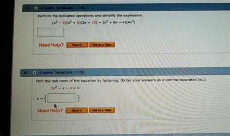 solved perform the indicated operations and simplify the