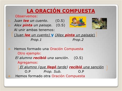 oración compuesta Assessment