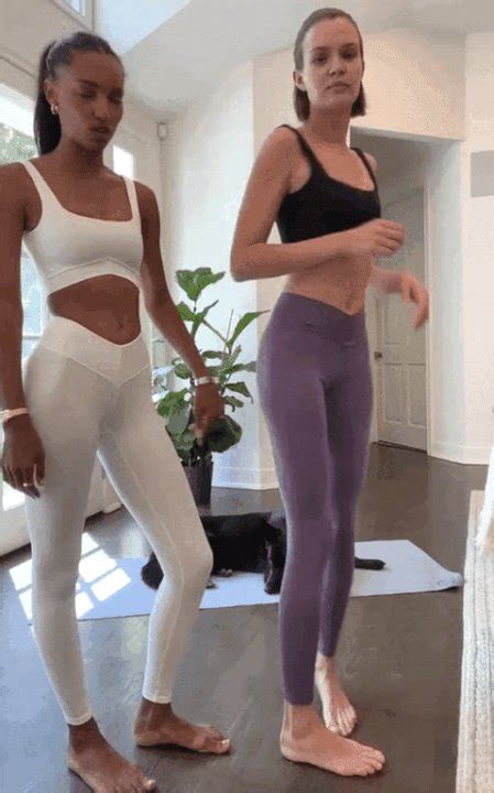 Josephine Skriver Showing Off And Shaking Her Awesome 10 10 Tight AF