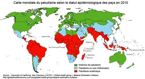 Espaces et territoires du paludisme Géoconfluences