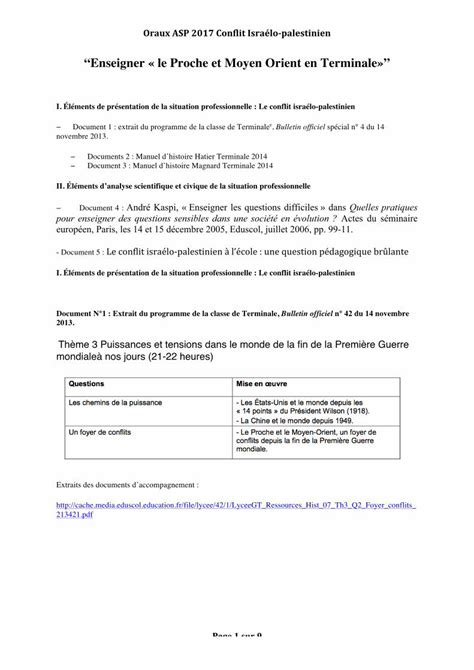 PDF Enseigner Le Proche Et Moyen Orient En Terminale