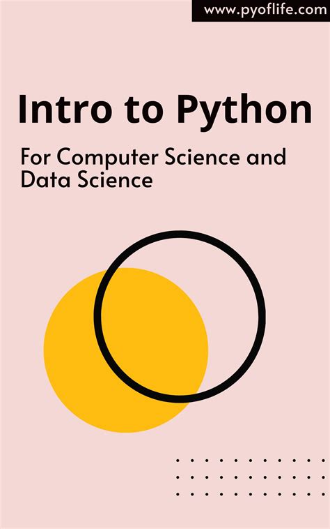 Intro To Python For Computer Science And Data Science