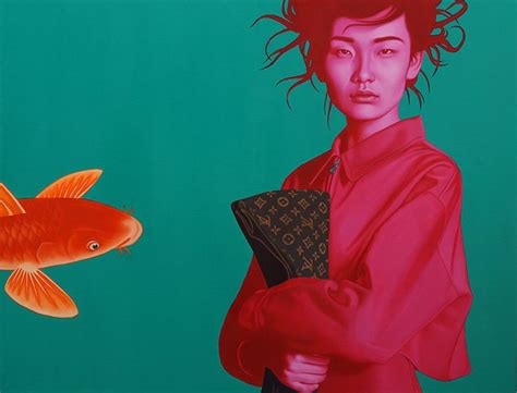 Xu Deqi Kai Fine Art Art Painting Oil Pop Art Portraits