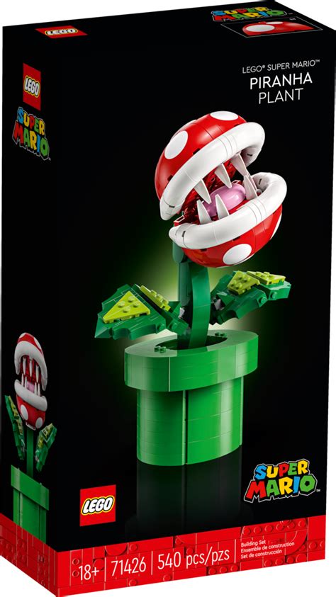 La Planta Piraña de Mario Bros ya tiene coleccionable de LEGO este es