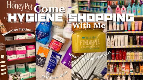 COME HYGIENE SHOPPING WITH ME HAUL Self Care Hygiene Shopping