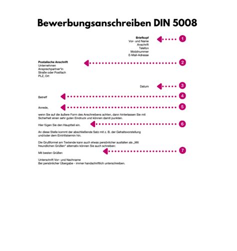 Bewerbungsanschreiben Nach Din Deckblatt Bewerbung